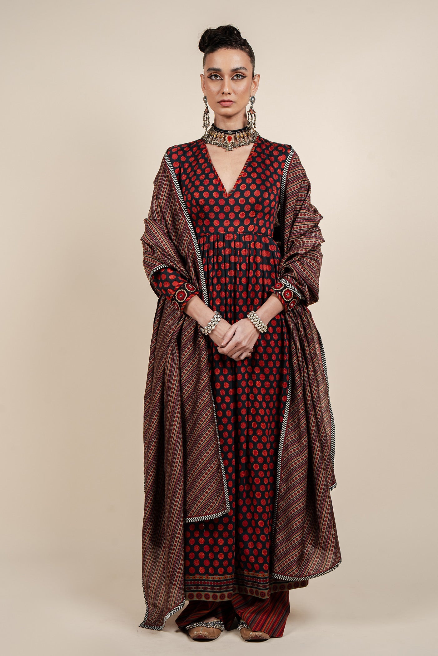 Multi-Hued Striped Stole - Shop Sunny's Bridal